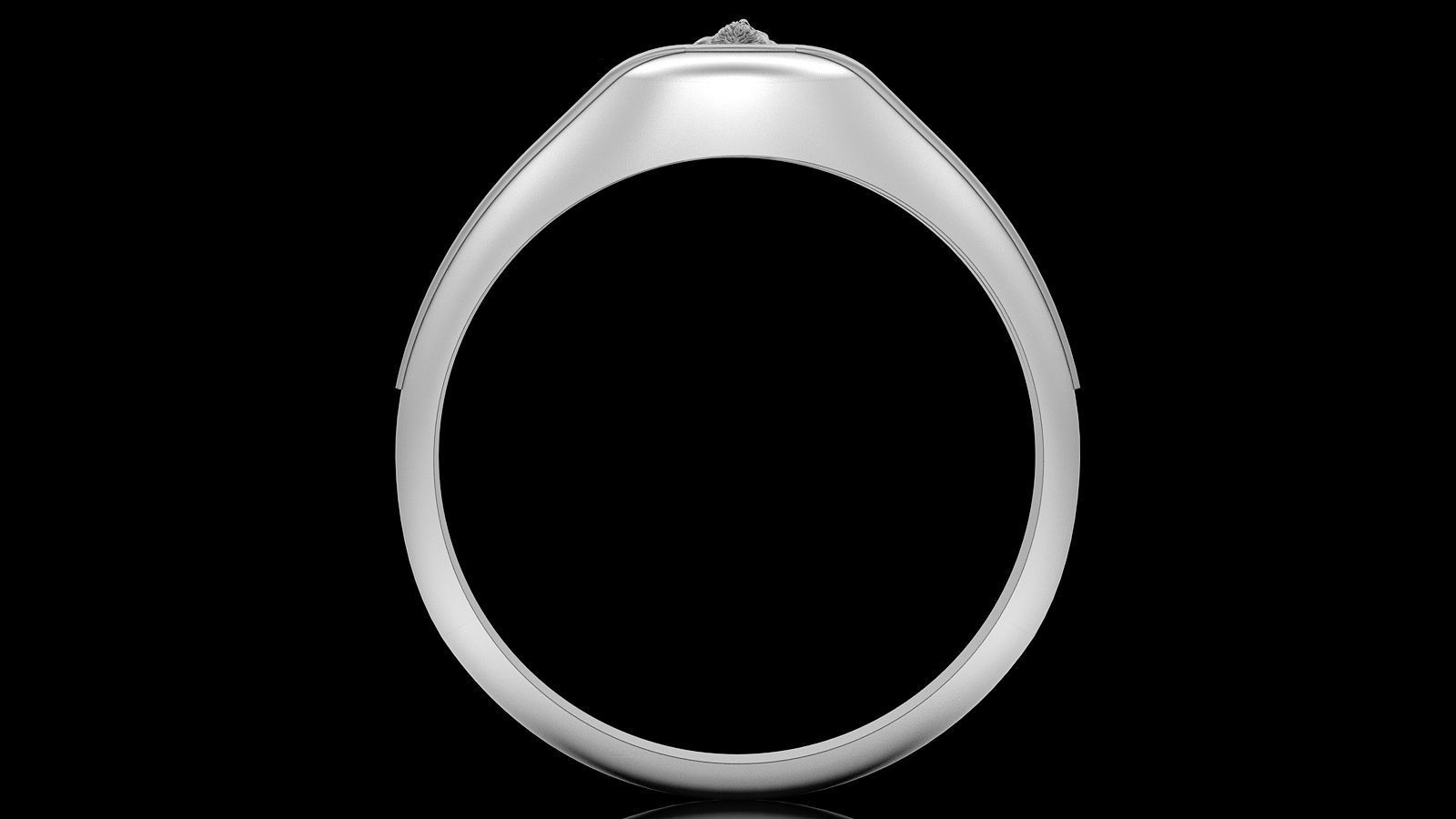 Jesus Christ ring silver gold printable jewelry 3D model 3D model 3D ...