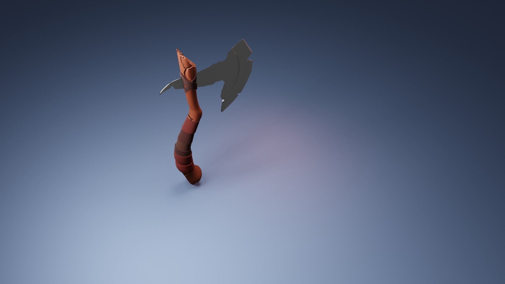 Axe low poly game ready free VR / AR / low-poly 3D model | CGTrader