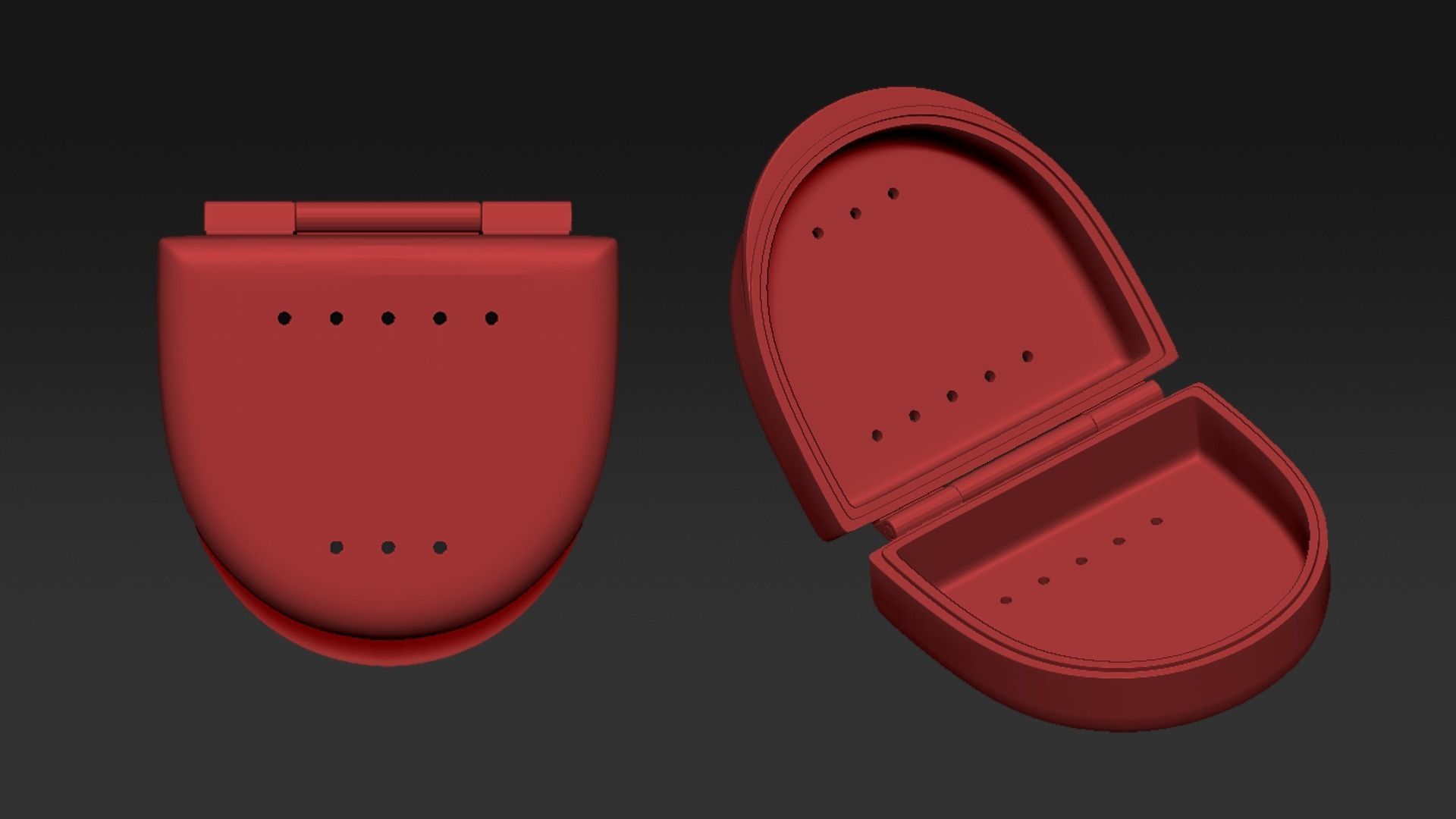 Dental splint box - Caja para ferula free 3D model 3D printable | CGTrader