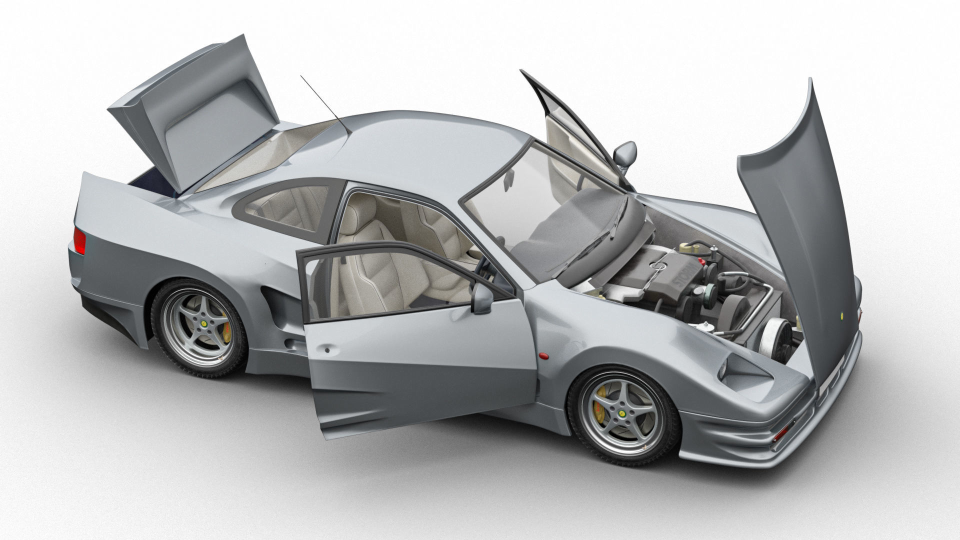 Lister Storm 3D model rigged | CGTrader