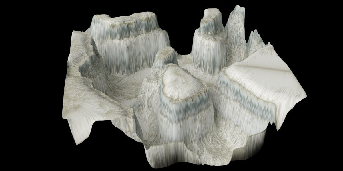 Texture Easy Terrain 50-lands bitmap-heigh maps VR / AR / low-poly ...