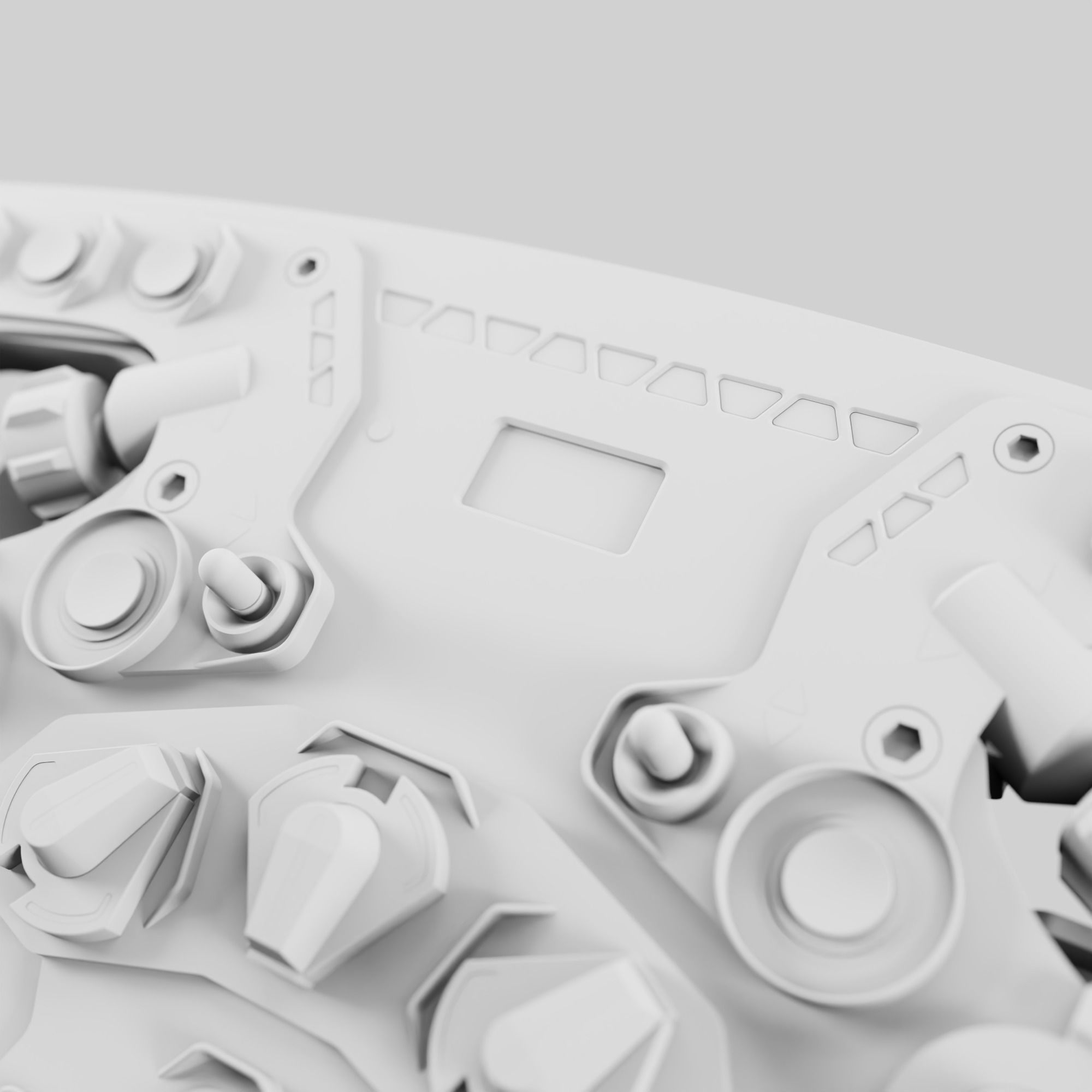 Fanatec Clubsport Formula V2-5 Steering Wheel 3D model | CGTrader