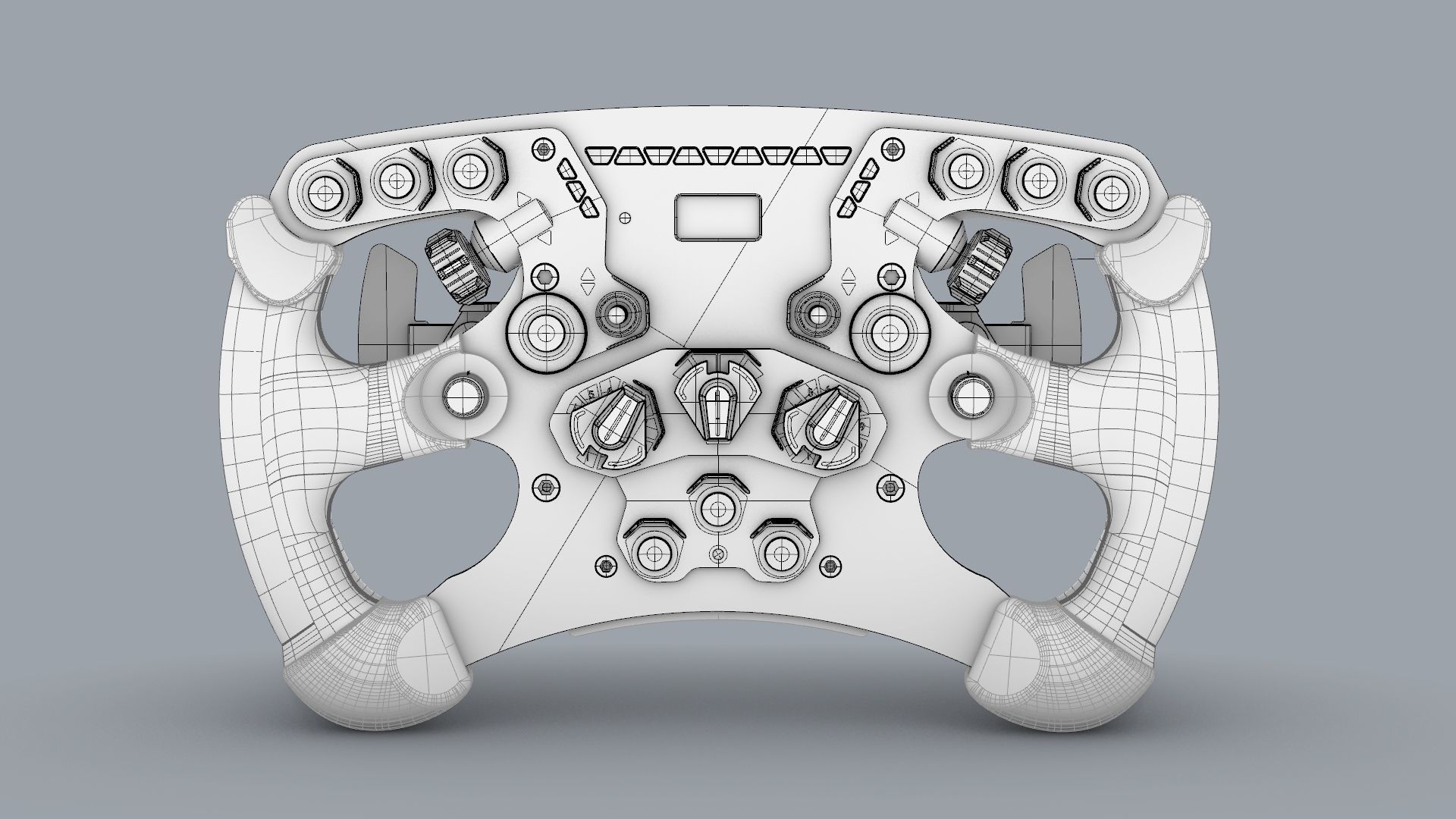 Fanatec Clubsport Formula V2-5 Steering Wheel 3D model | CGTrader