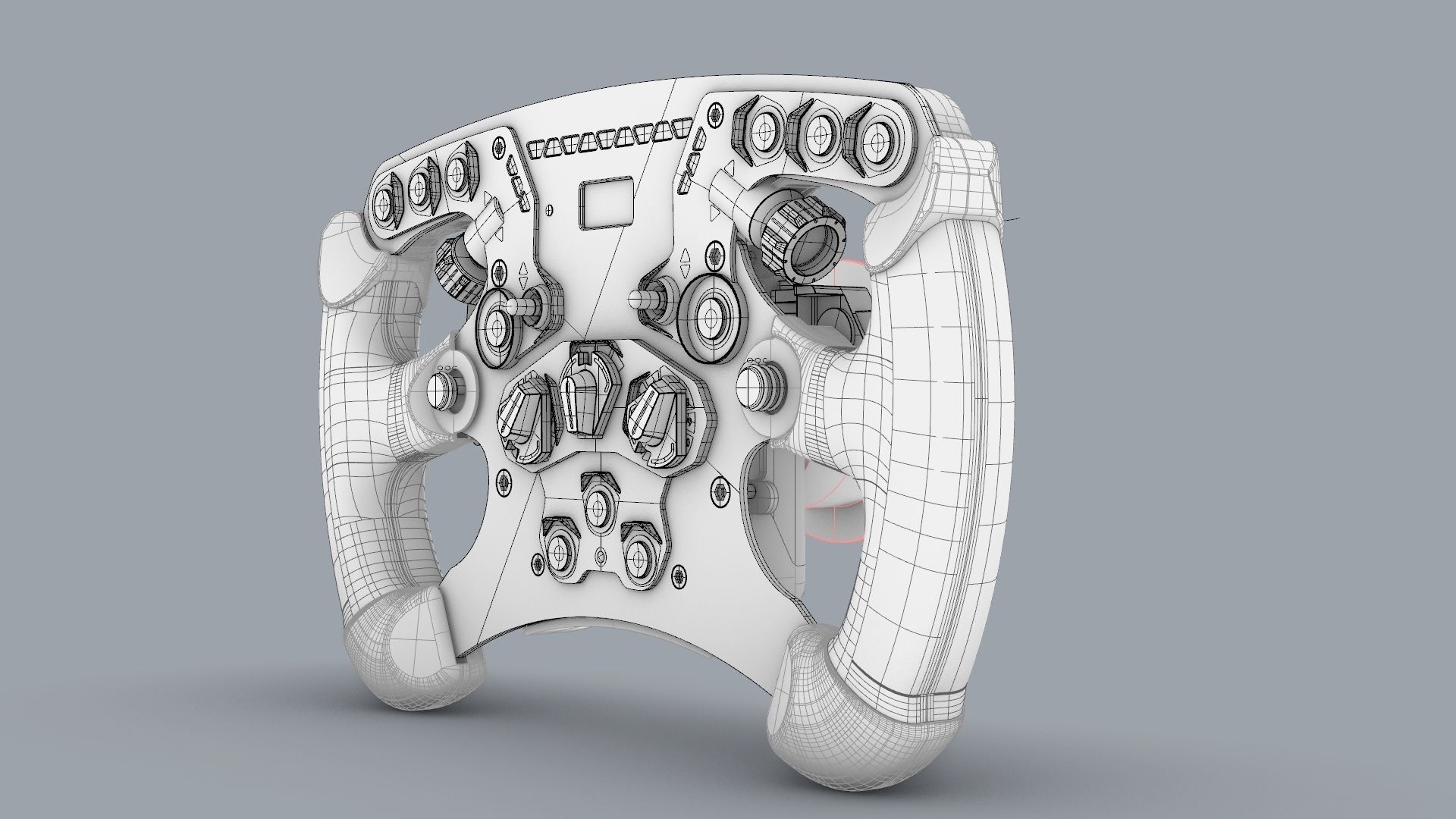 Fanatec Clubsport Formula V2-5 Steering Wheel 3D model | CGTrader