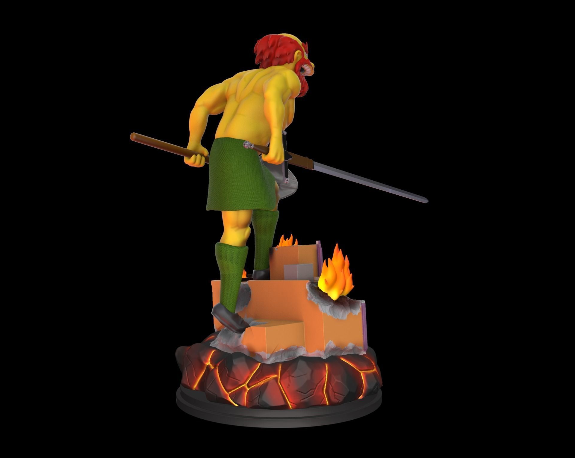 Willie William Wallace The Simpsons 3D model 3D printable | CGTrader