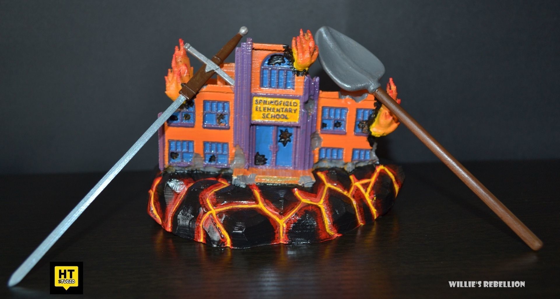 Willie William Wallace The Simpsons 3D model 3D printable | CGTrader