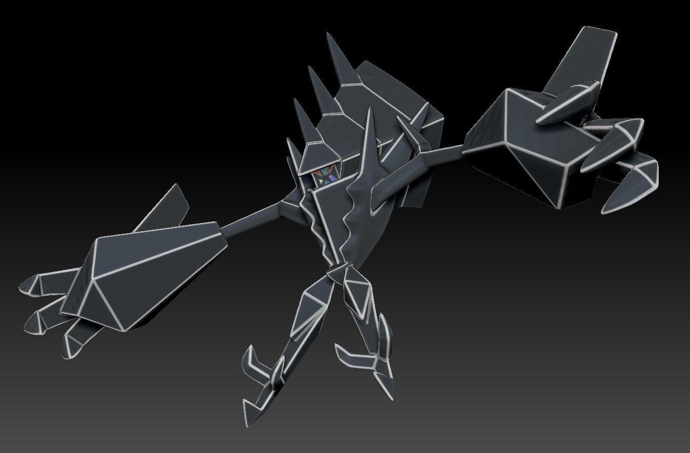 Pokemon Necrozma 3D model 3D printable | CGTrader