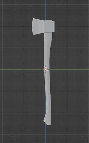 3D model Low poly two-handed axe VR / AR / low-poly | CGTrader