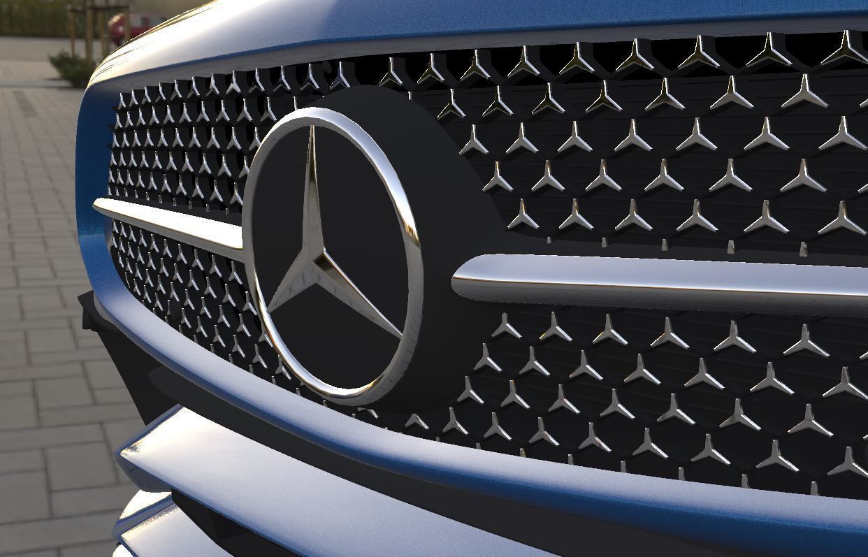 Mercedes Benz CLS Printable 3D model 3D printable | CGTrader