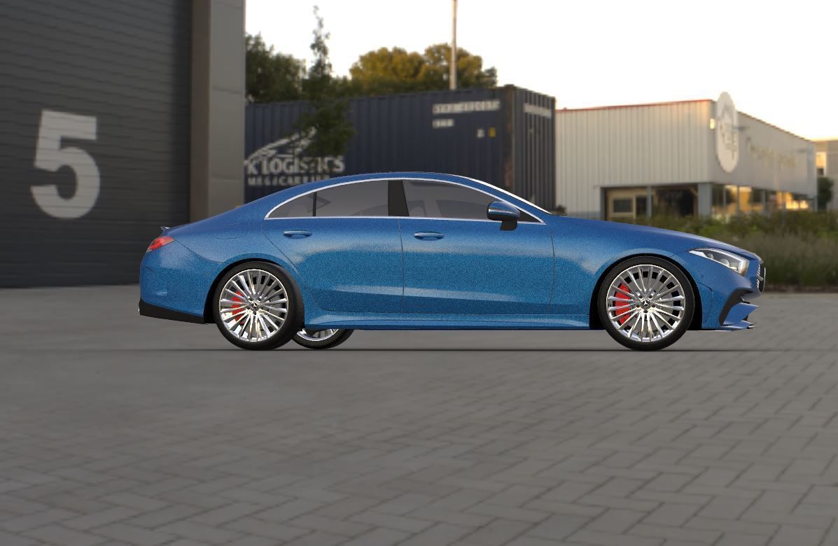 Mercedes Benz CLS Printable 3D model 3D printable | CGTrader