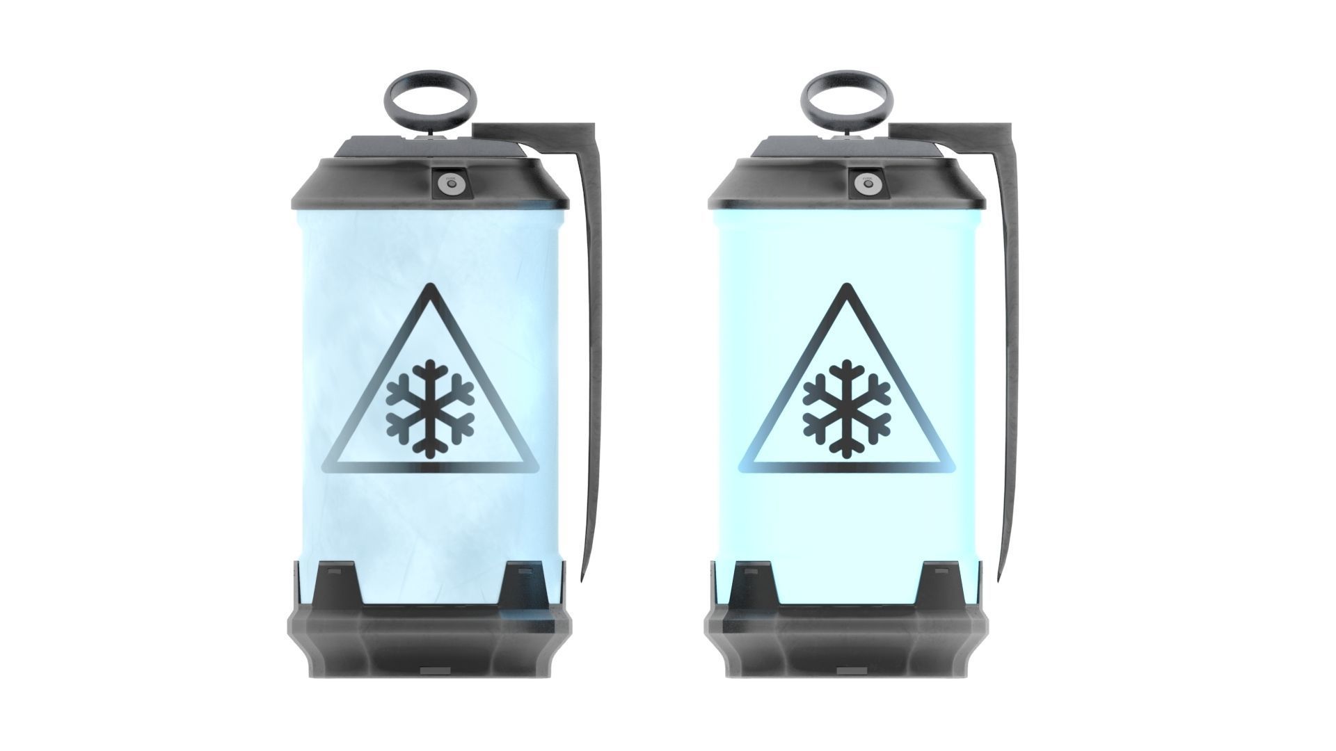3D model Futuristic Frost Grenade VR / AR / low-poly | CGTrader