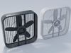 3D model Box Fan with 4K and 2K Textures VR / AR / low-poly | CGTrader