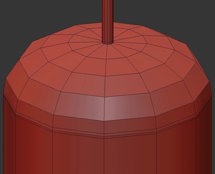 Mingo gold pendant light 3D model | CGTrader