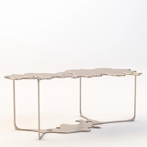 Bronze Puddle Cocktail Table 3D model | CGTrader