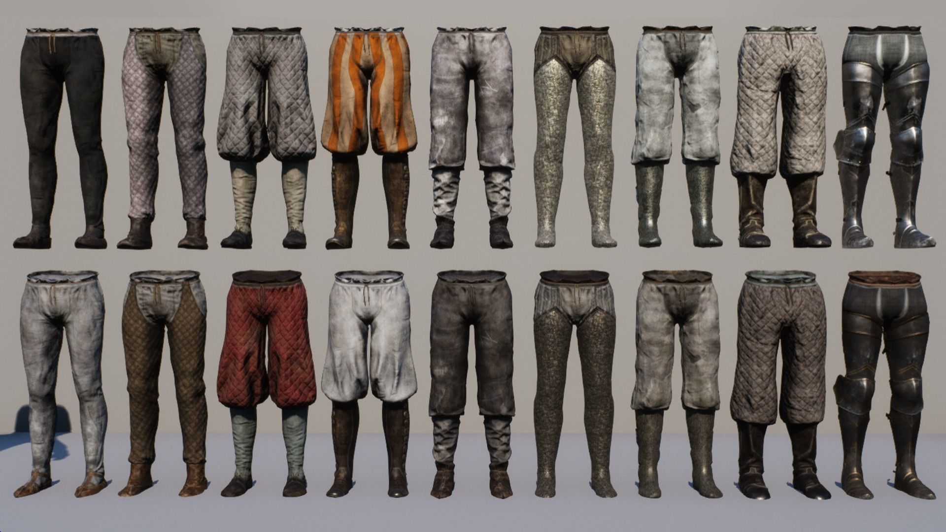 3D model Medieval Knights - Modular VR / AR / low-poly | CGTrader