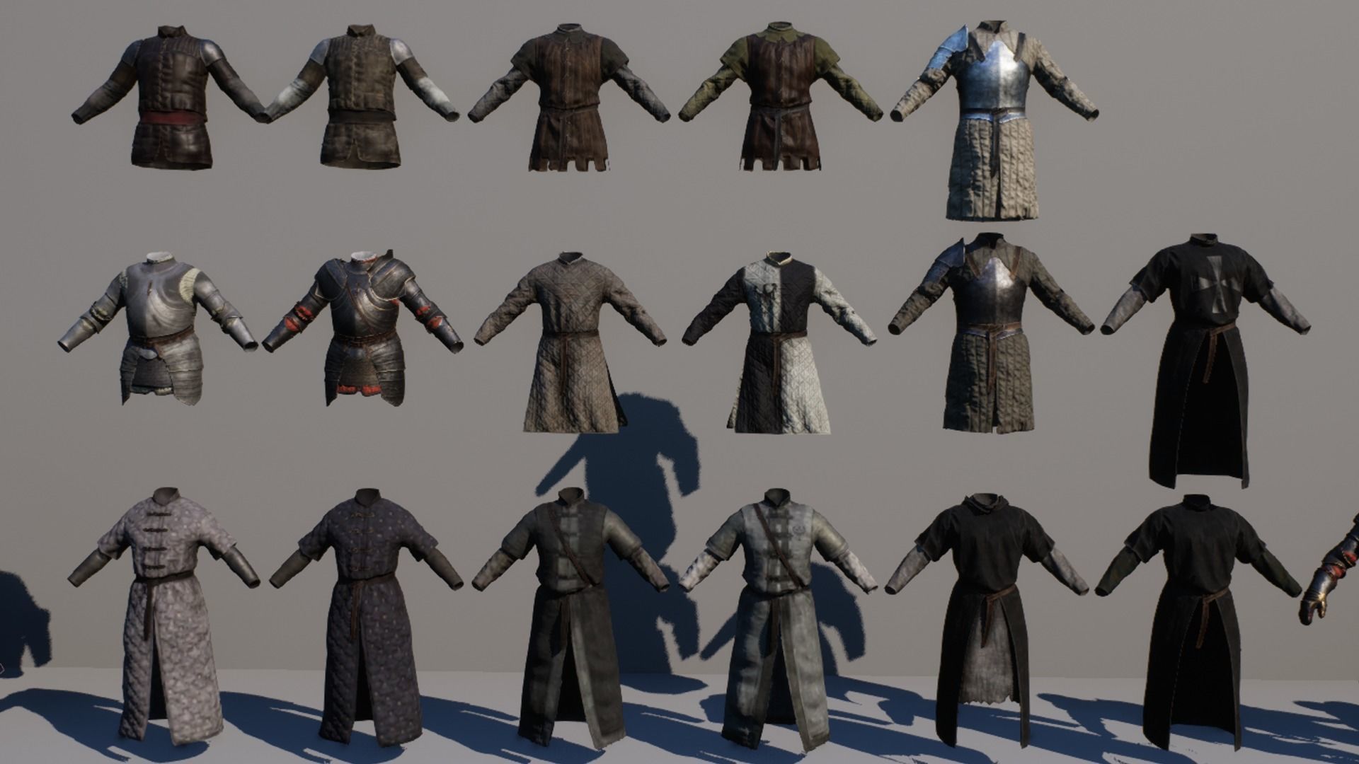 3D model Medieval Knights - Modular VR / AR / low-poly | CGTrader