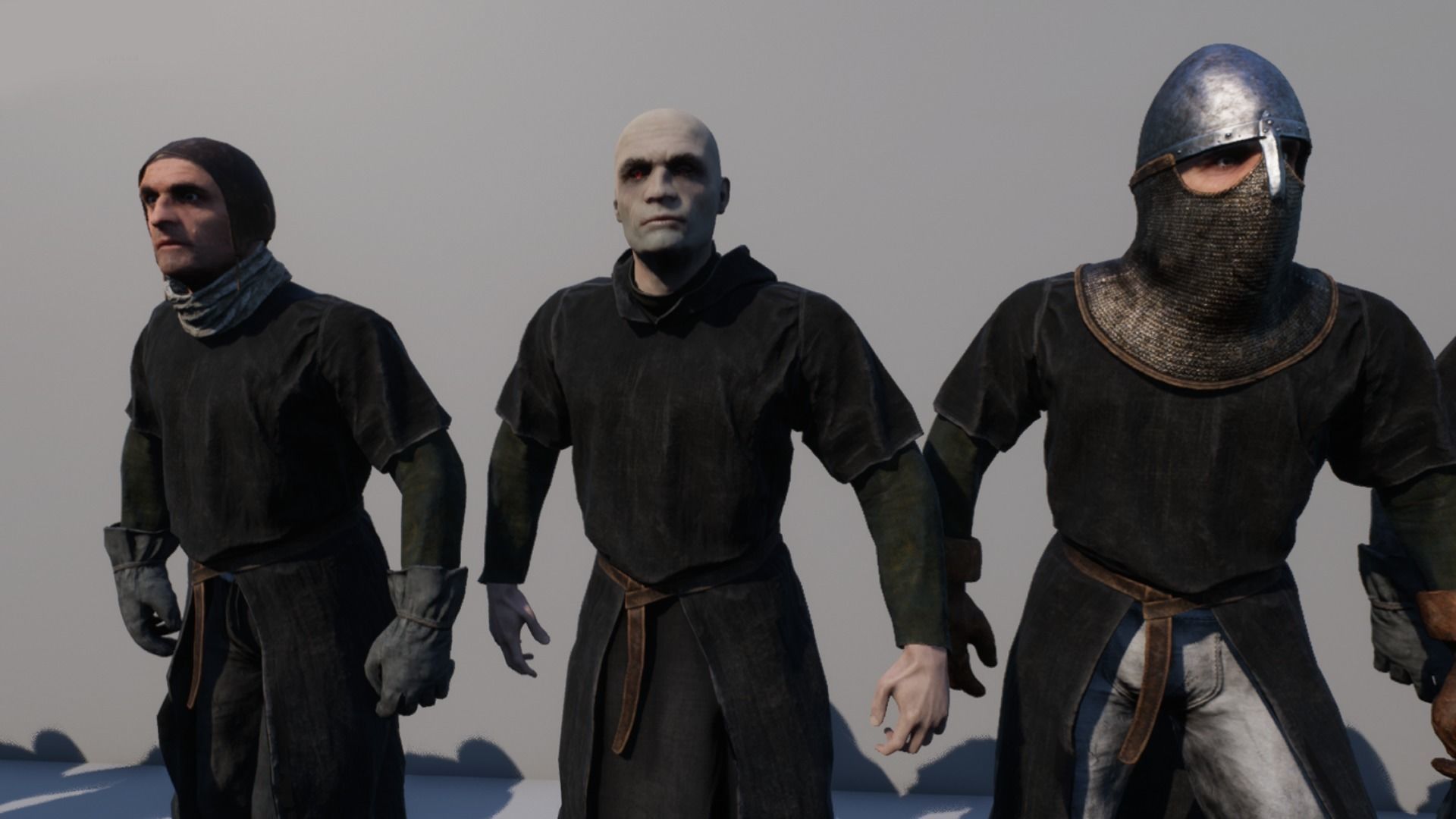 3D model Medieval Knights - Modular VR / AR / low-poly | CGTrader