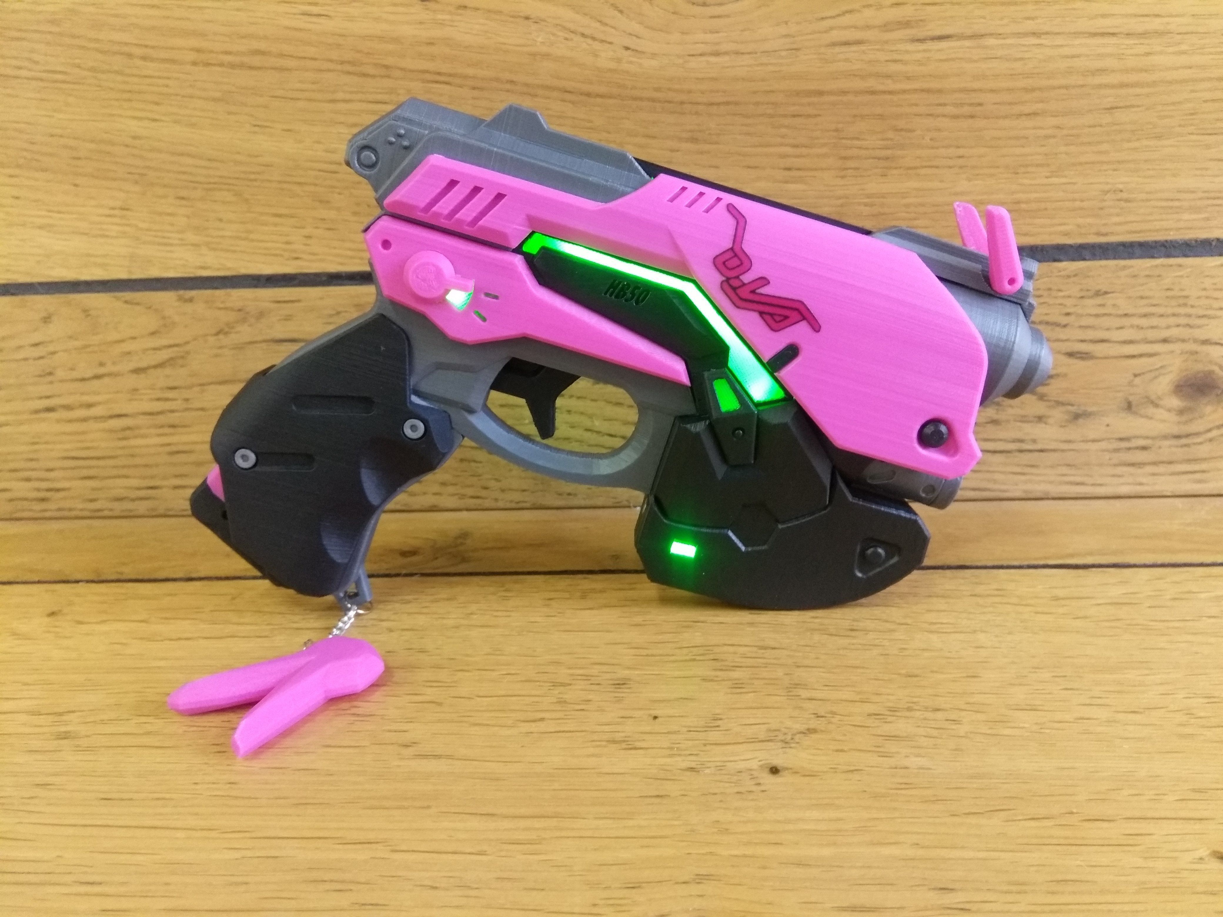 DVA Blaster - Overwatch - Printable 3d model 3D model 3D printable ...