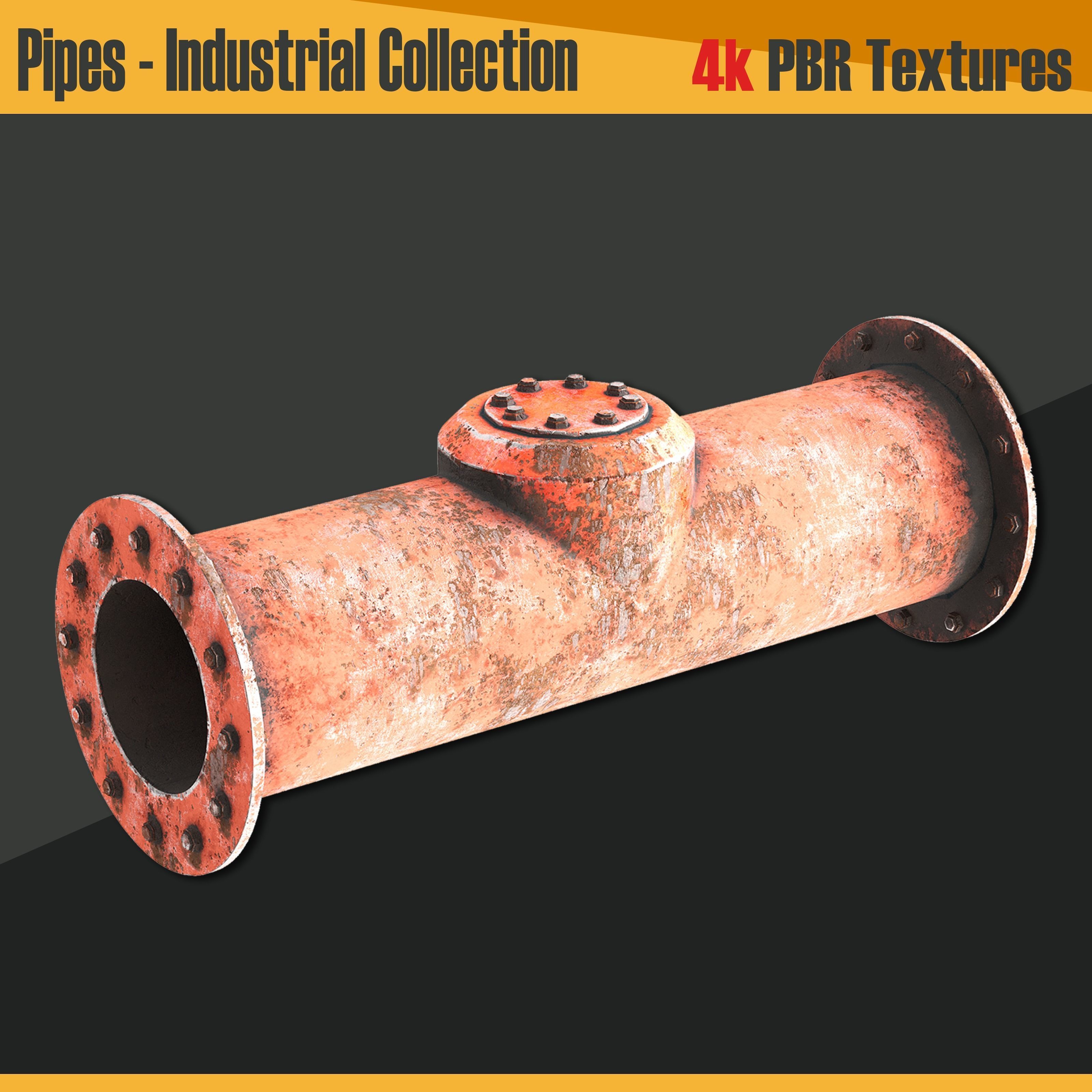 Pipes - Industrial Collection 3D model | CGTrader