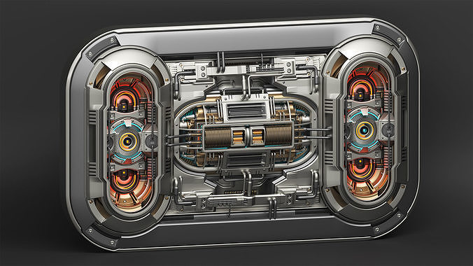 Sci-Fi Kitbash - Futuristic Panel 1 - Mega Element 3D model | CGTrader