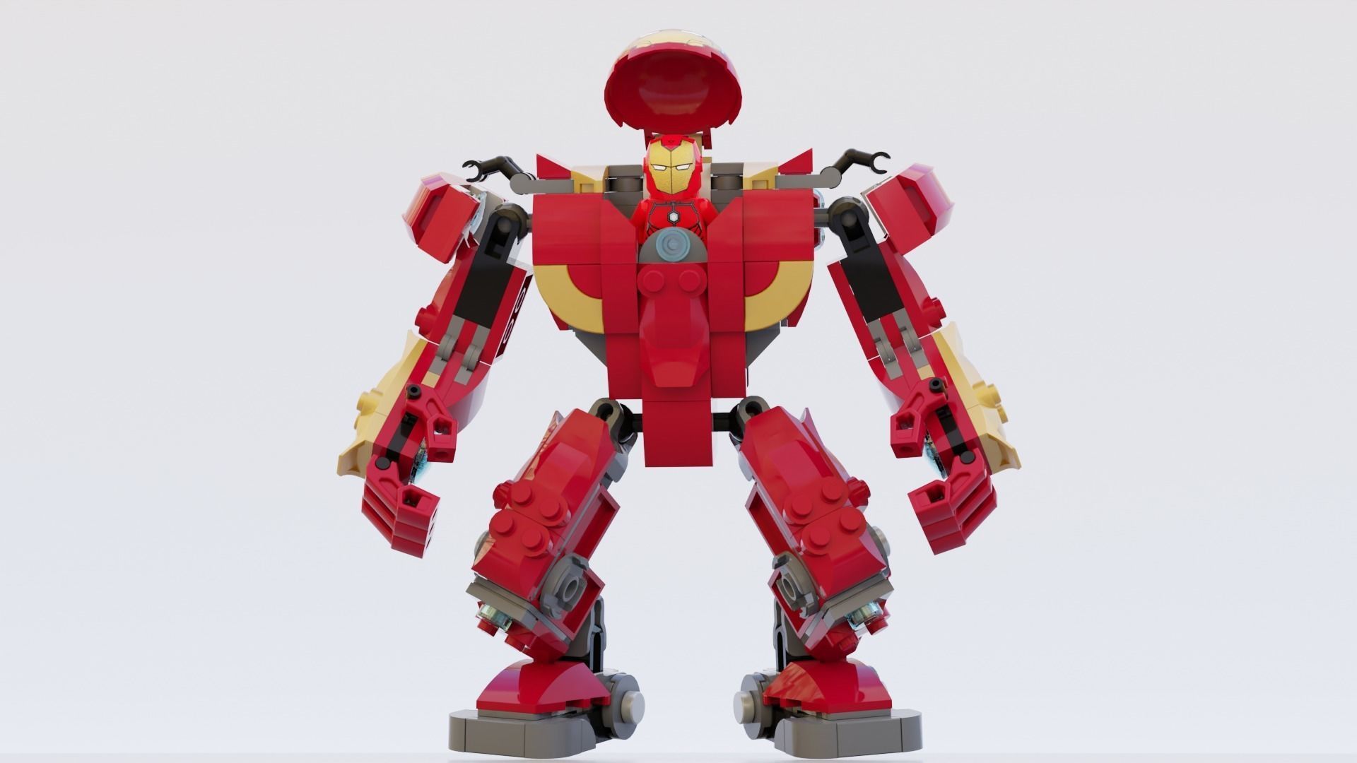 Lego Marvel Heroes Big Collection 3D model | CGTrader