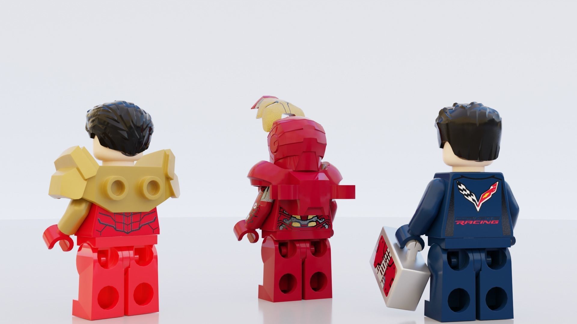 Lego Marvel Heroes Big Collection 3D model | CGTrader