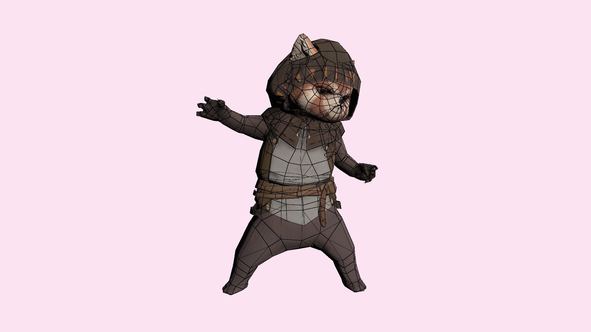 3D model Fantasy Kitsune 1 VR / AR / low-poly | CGTrader