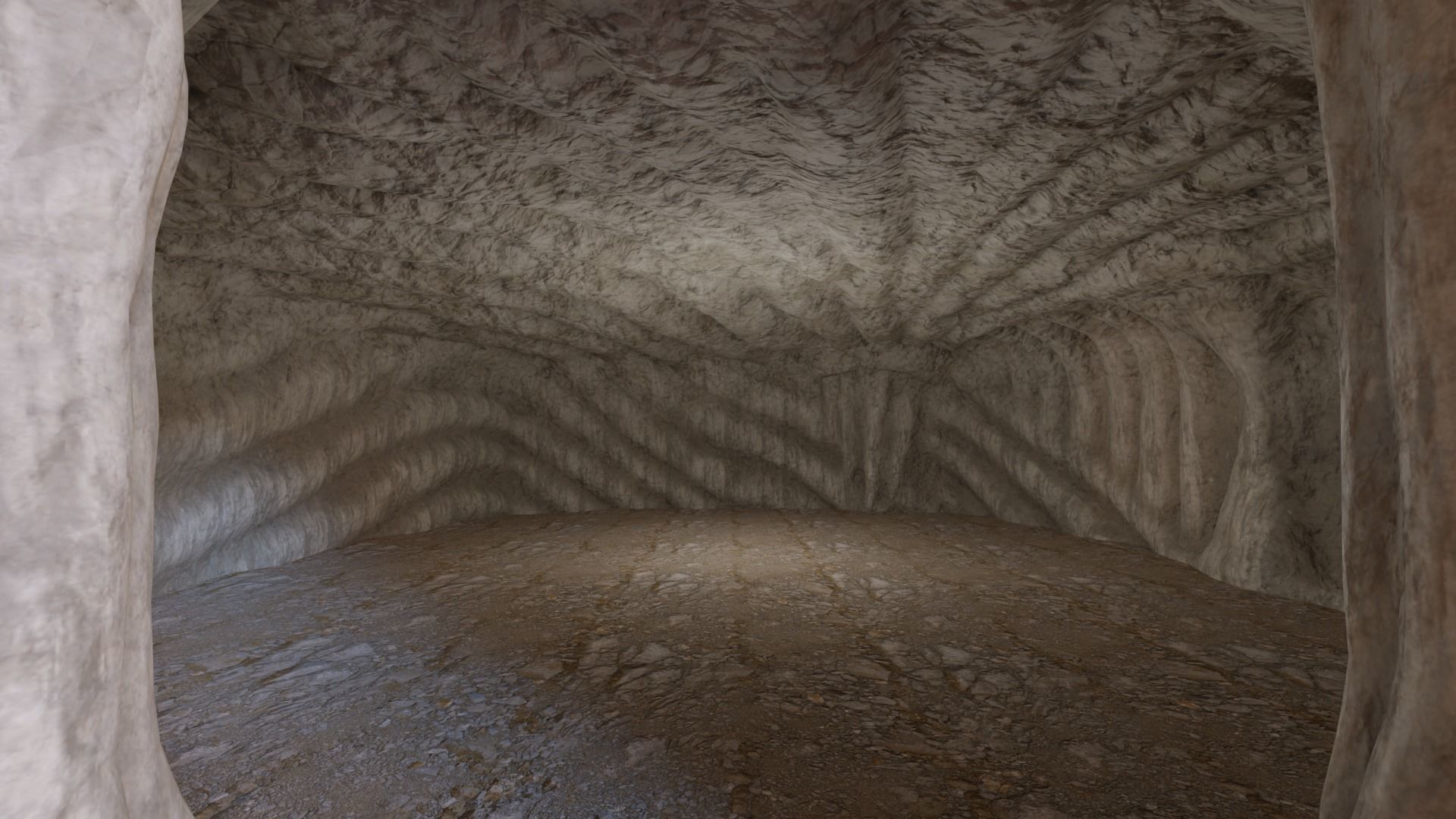 3D model Modular Dungeon Caves - Chambers Corridors 29 Pieces VR / AR / low-poly | CGTrader