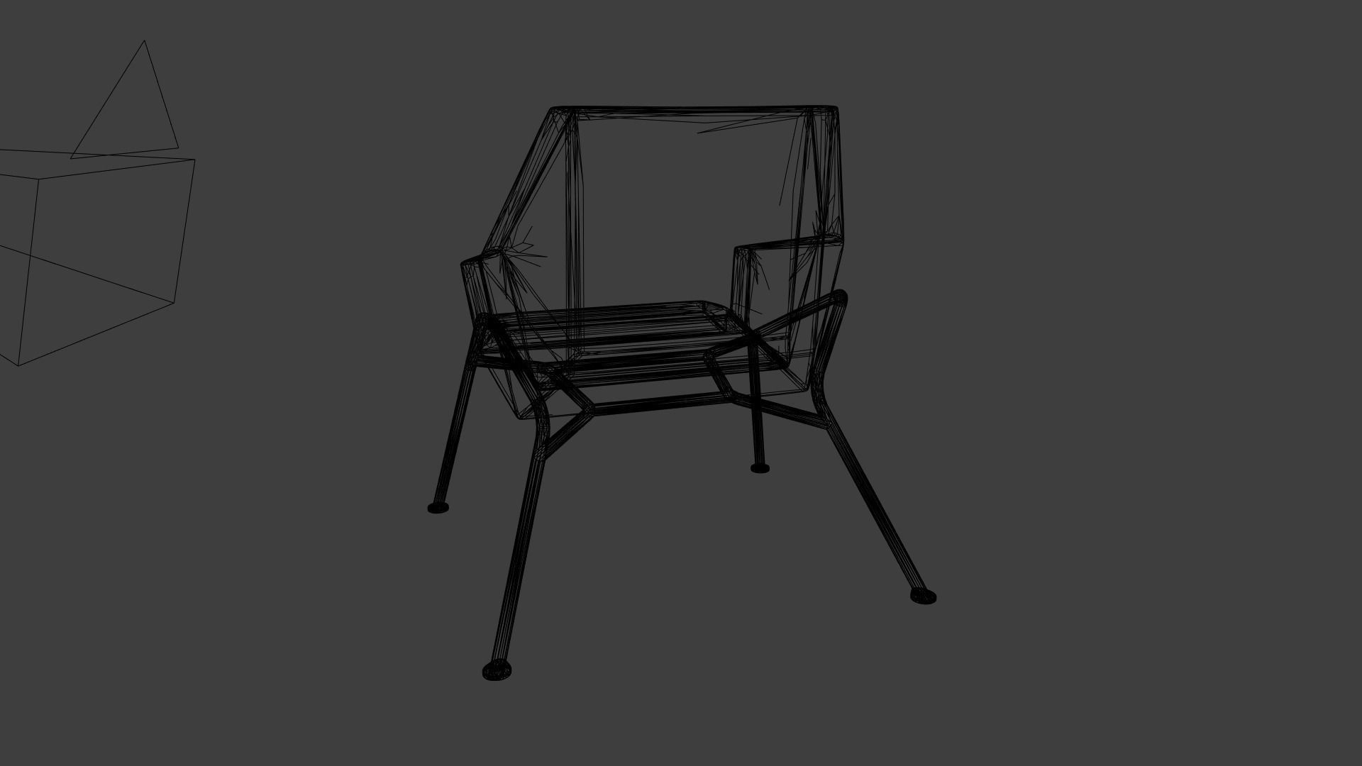 Fractal Chair free 3D model | CGTrader