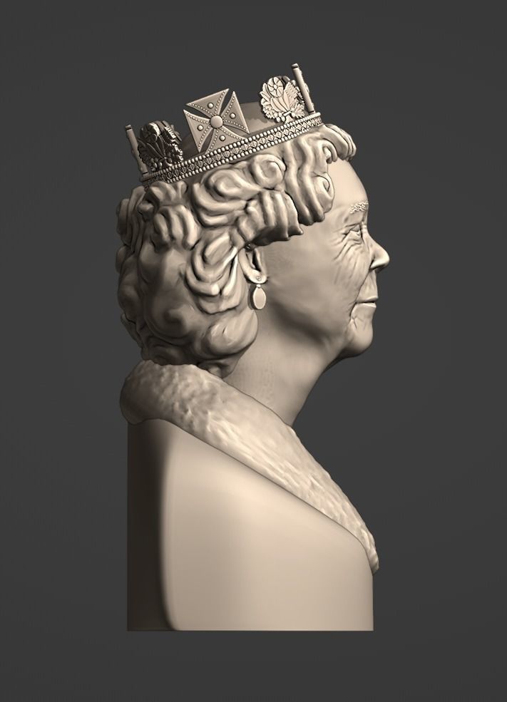 Free Elizabeth Bust free 3D model 3D printable | CGTrader