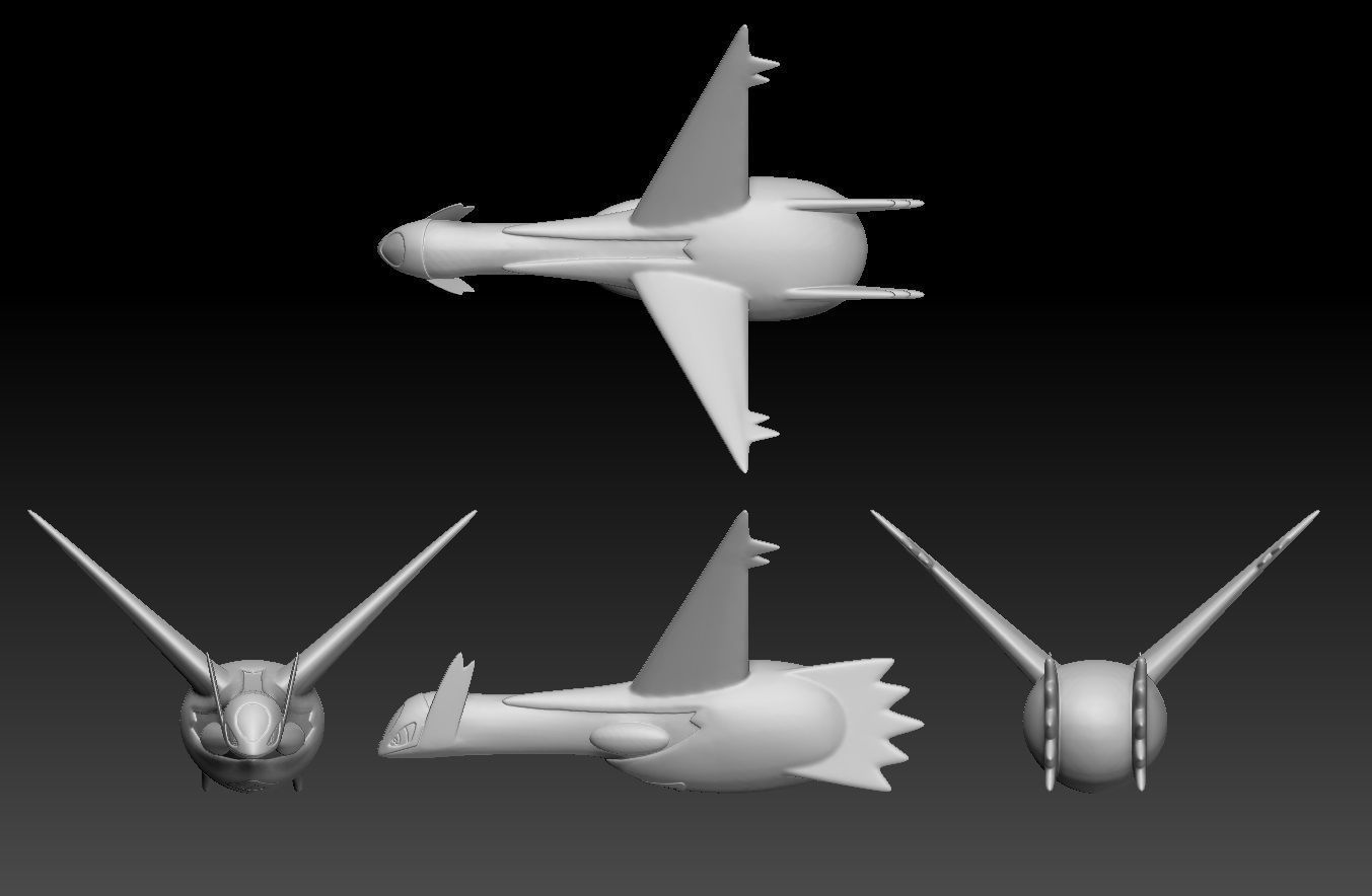 Pokemon Latias Latios 3D model 3D printable | CGTrader
