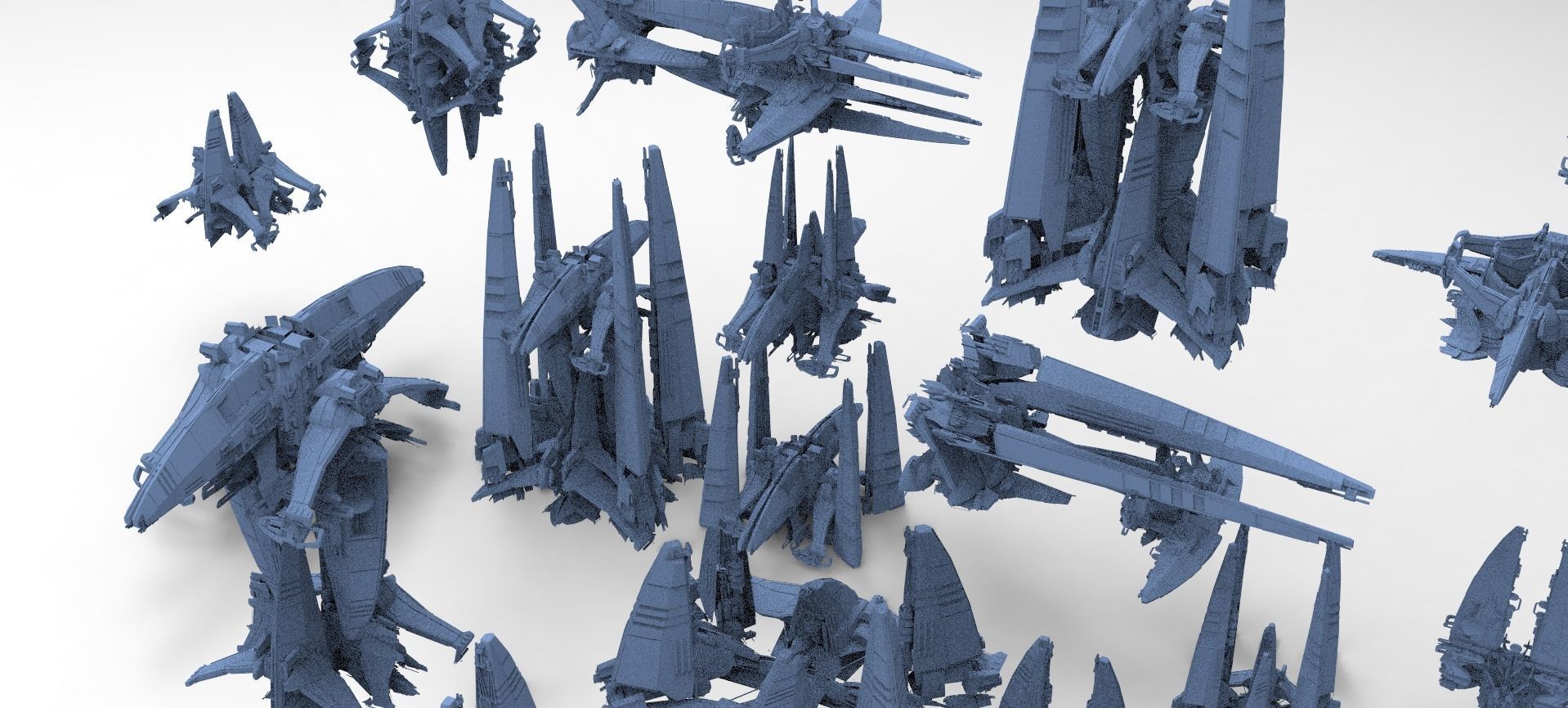 Mining colony Tera Ship Facility Kit bash Full 3D model | CGTrader