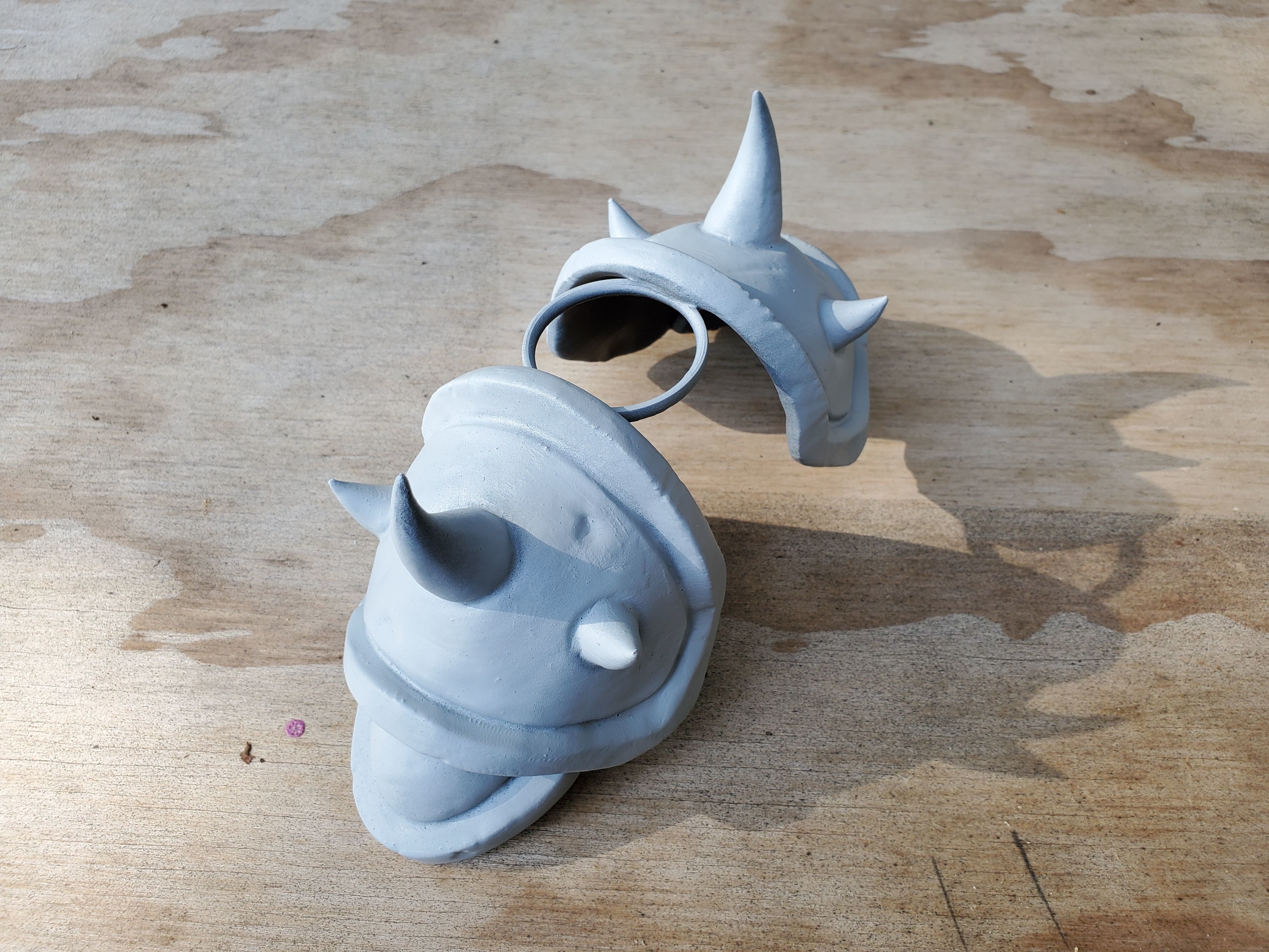 Whiskey Bottle Shoulder Armor 3D model 3D printable | CGTrader