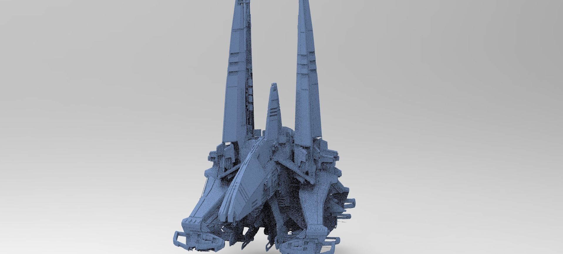 Mining colony Tera Ship Facility collection 4 3D model | CGTrader