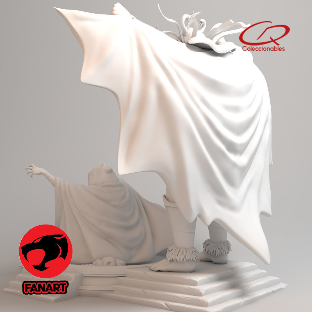 Thundercats Vol1 - Mumm-Ra Diorama 3D model 3D printable | CGTrader