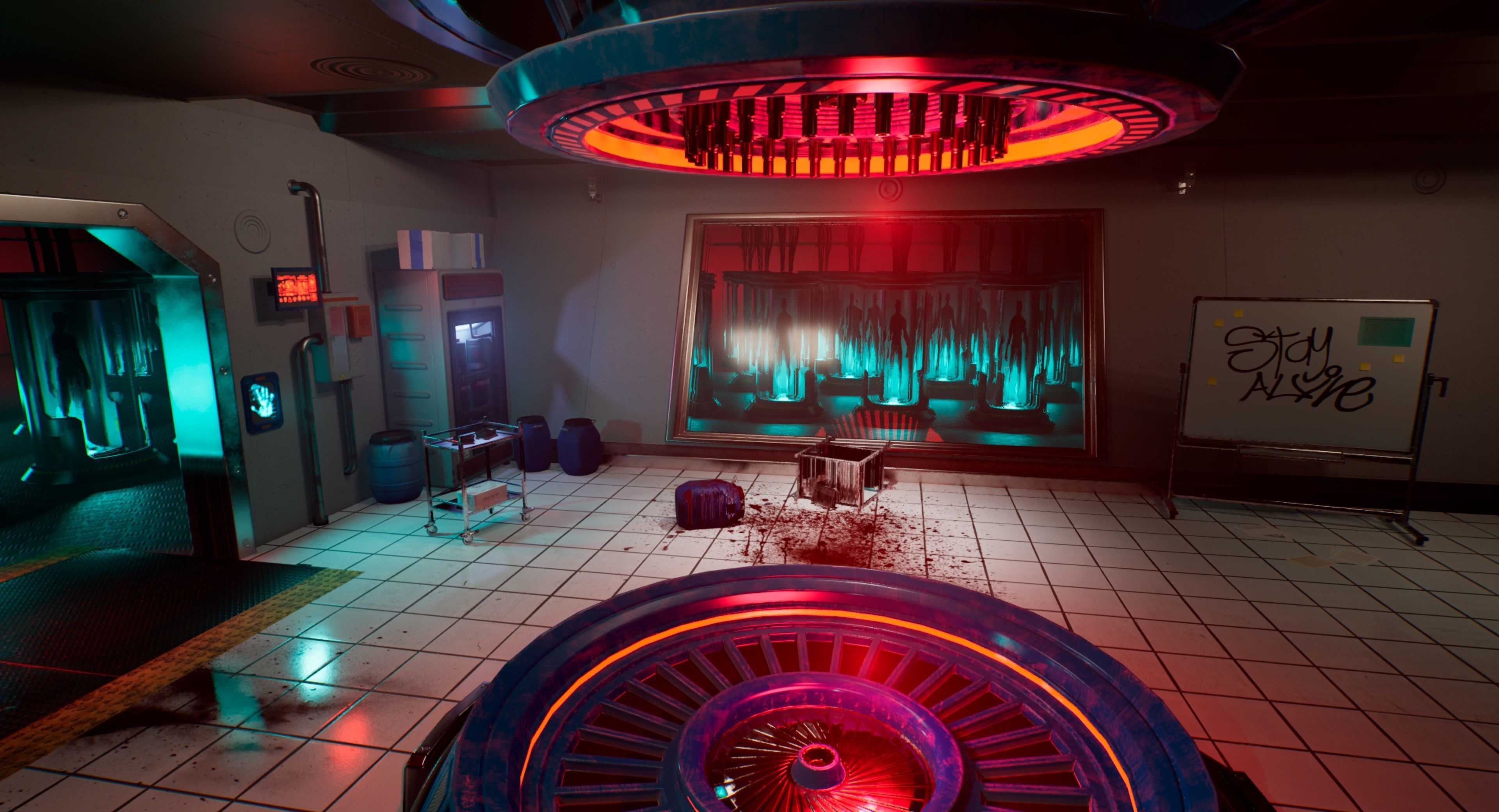 3D model Sci Fi Power Podium Ceiling Stage VR / AR / low-poly | CGTrader