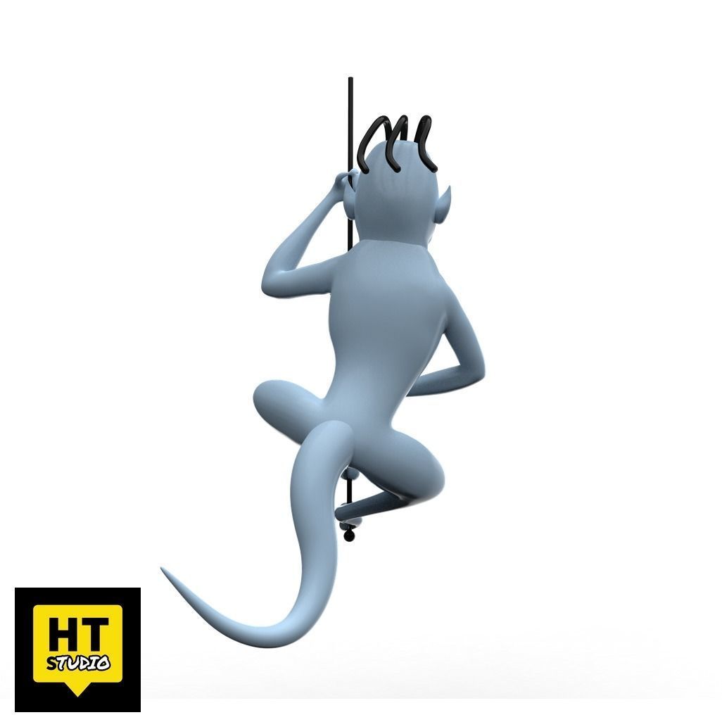 The Simpsons Gremlin Treehouse of Horror 3D model 3D printable | CGTrader