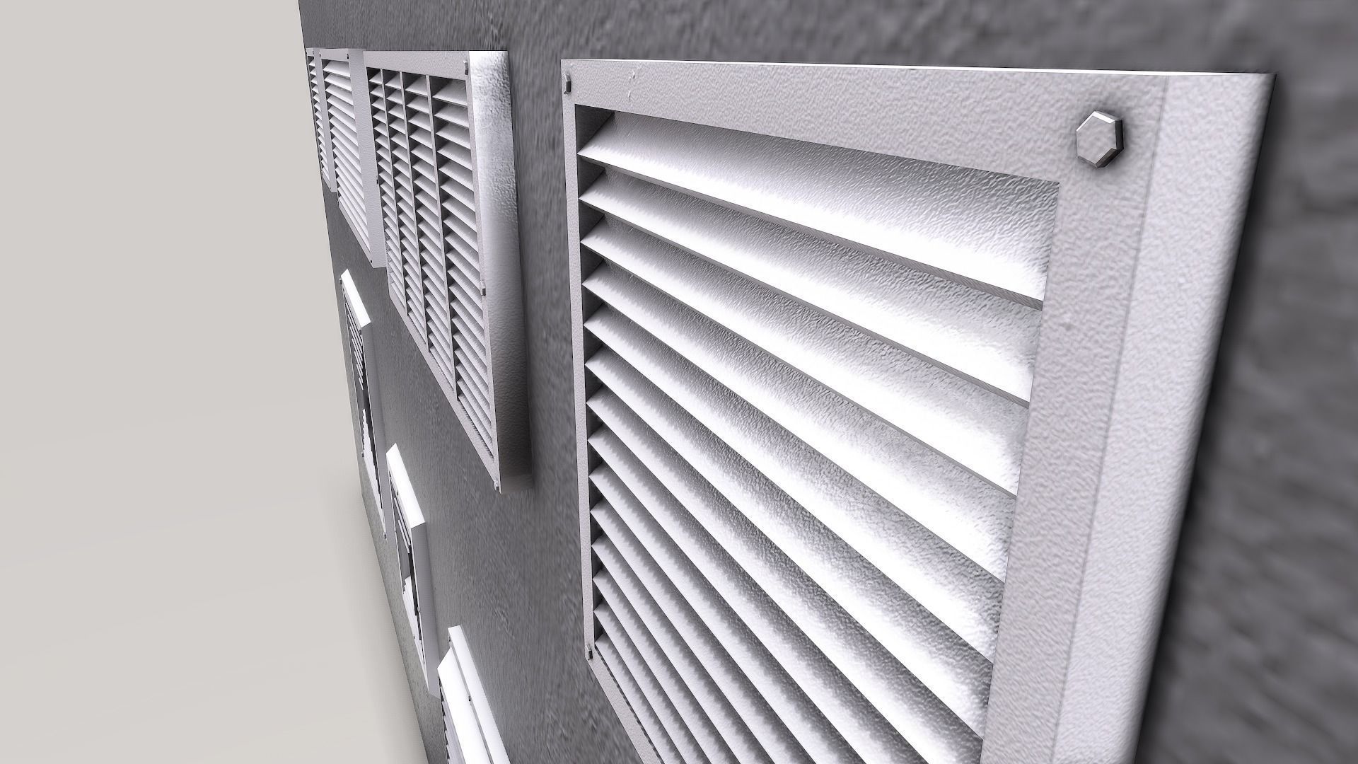 3D model Air Vent Systems VR / AR / low-poly | CGTrader