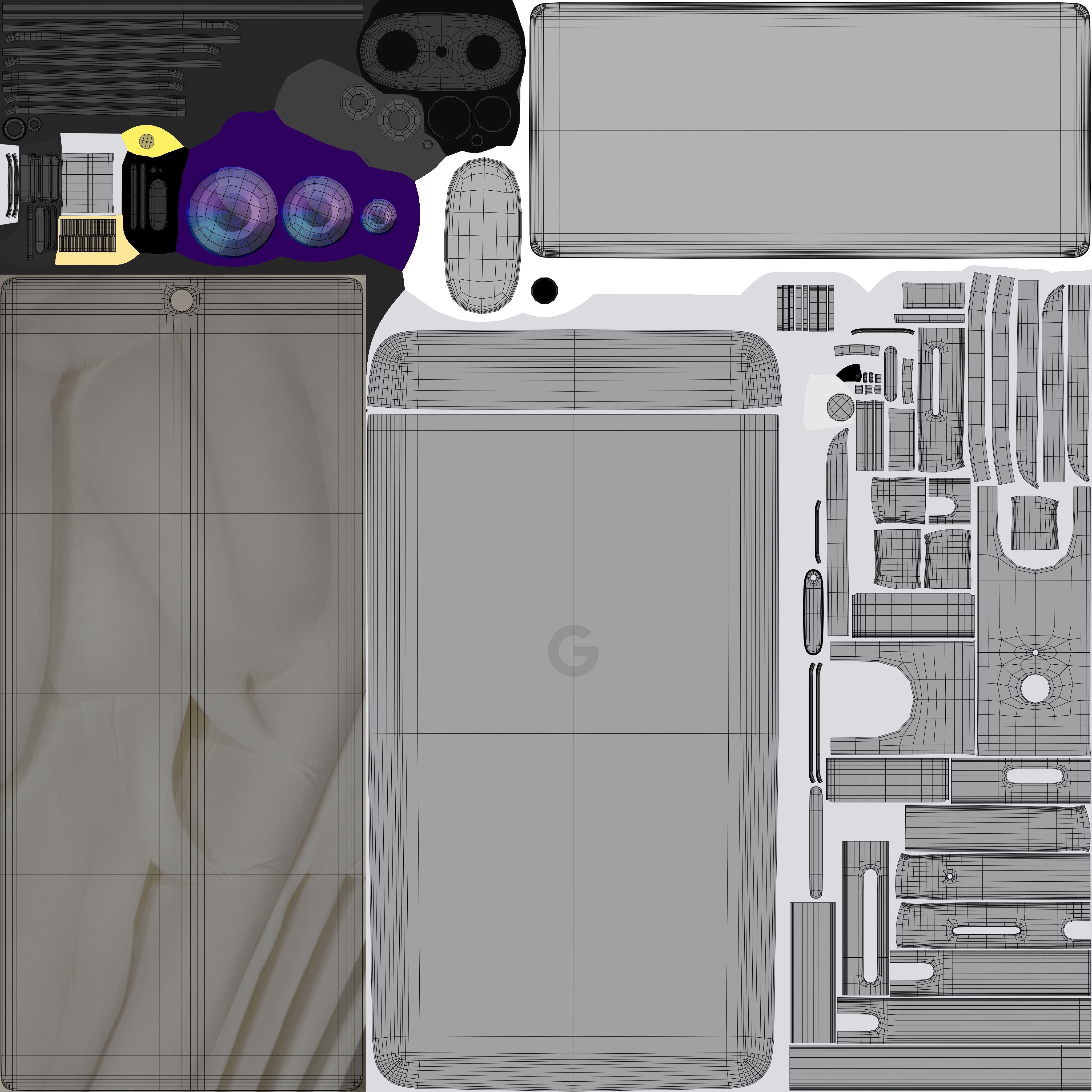 3D model Google Pixel 7 Snow VR / AR / low-poly | CGTrader