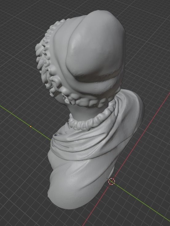 Jane Austen 3D model 3D printable | CGTrader