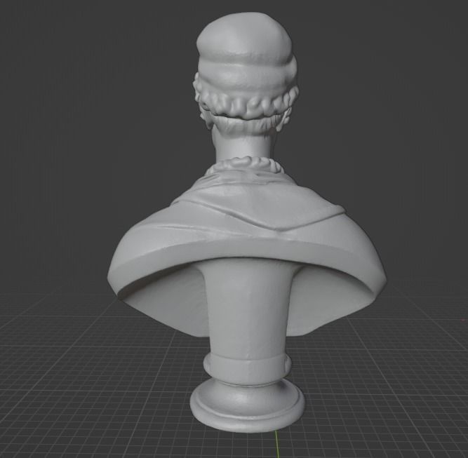 Jane Austen 3D model 3D printable | CGTrader