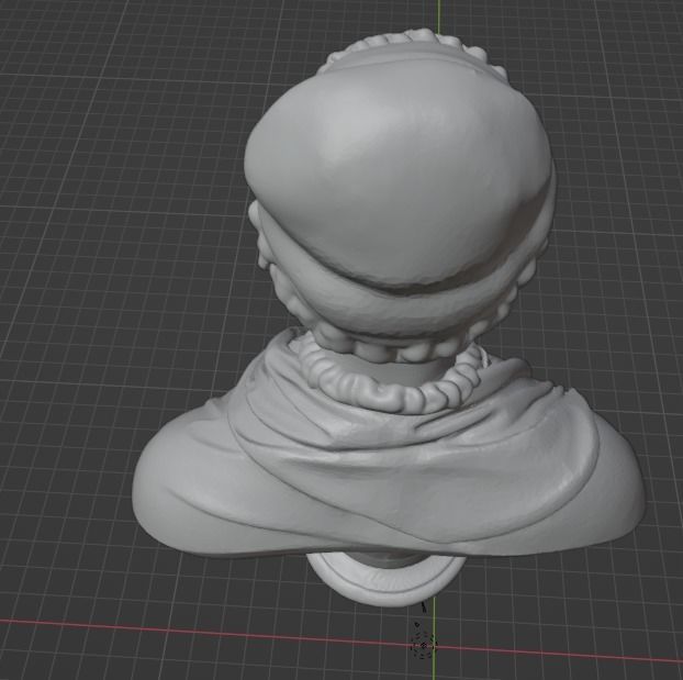 Jane Austen 3D model 3D printable | CGTrader