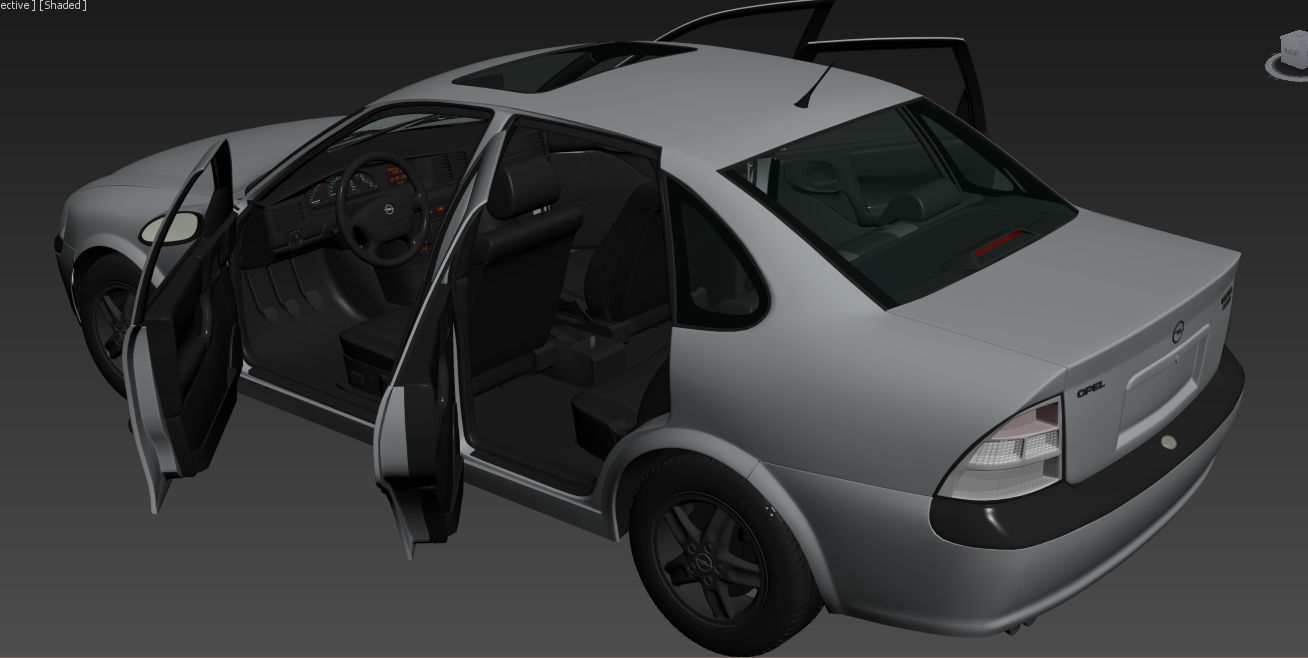 Opel Vectra B 1996 3D model | CGTrader