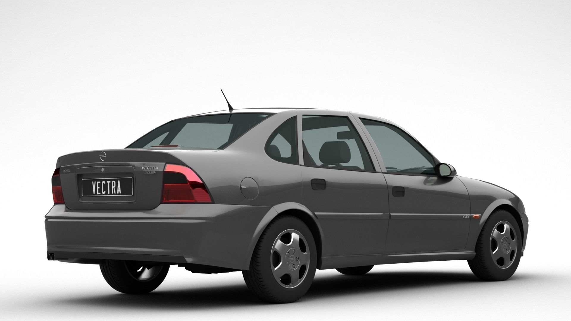 Opel Vectra B Sedan Facelift 3D model | CGTrader