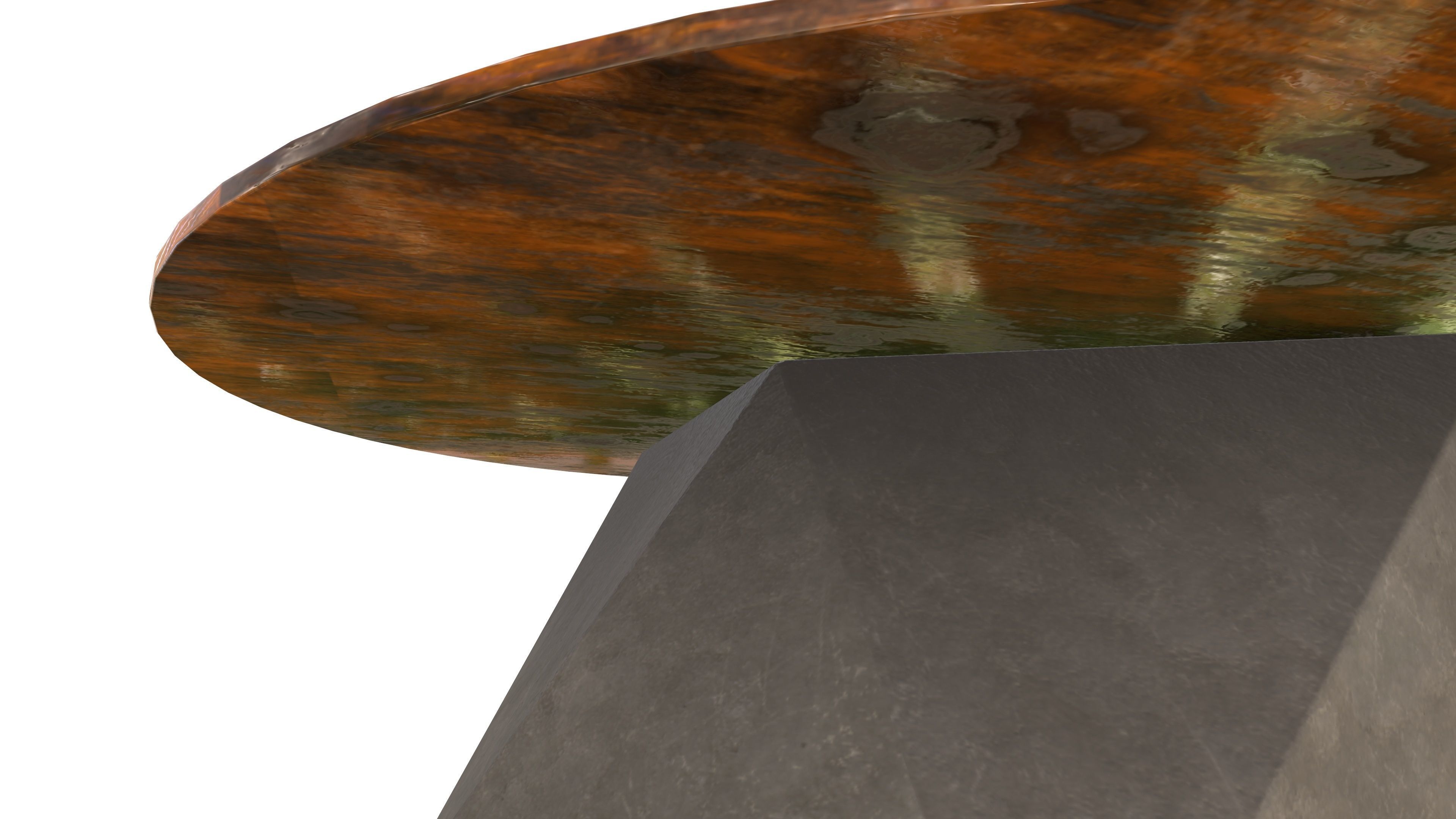 3D model Modern Round Table 3D Model AR VR PBR VR / AR / low-poly ...