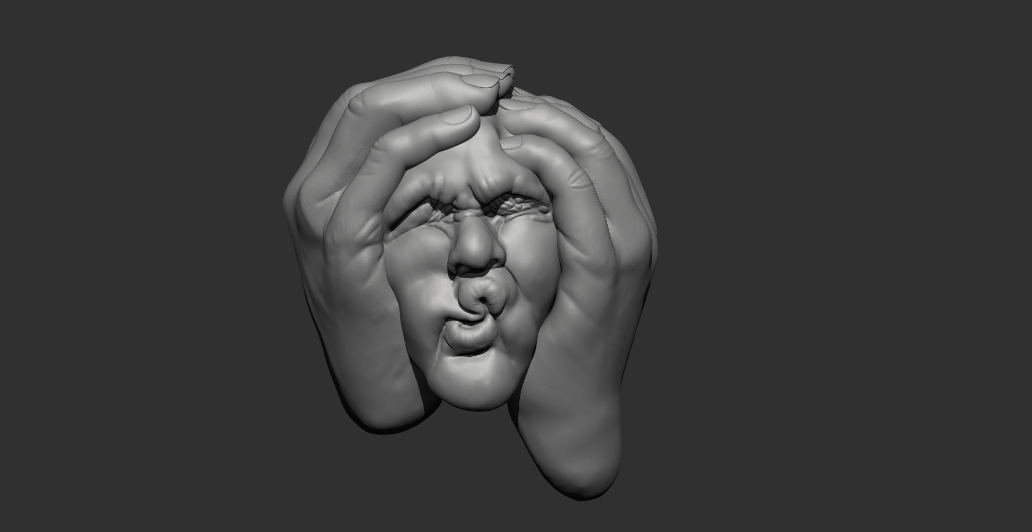 Abstract Wall Sculpture Printable 3D model 3D printable | CGTrader