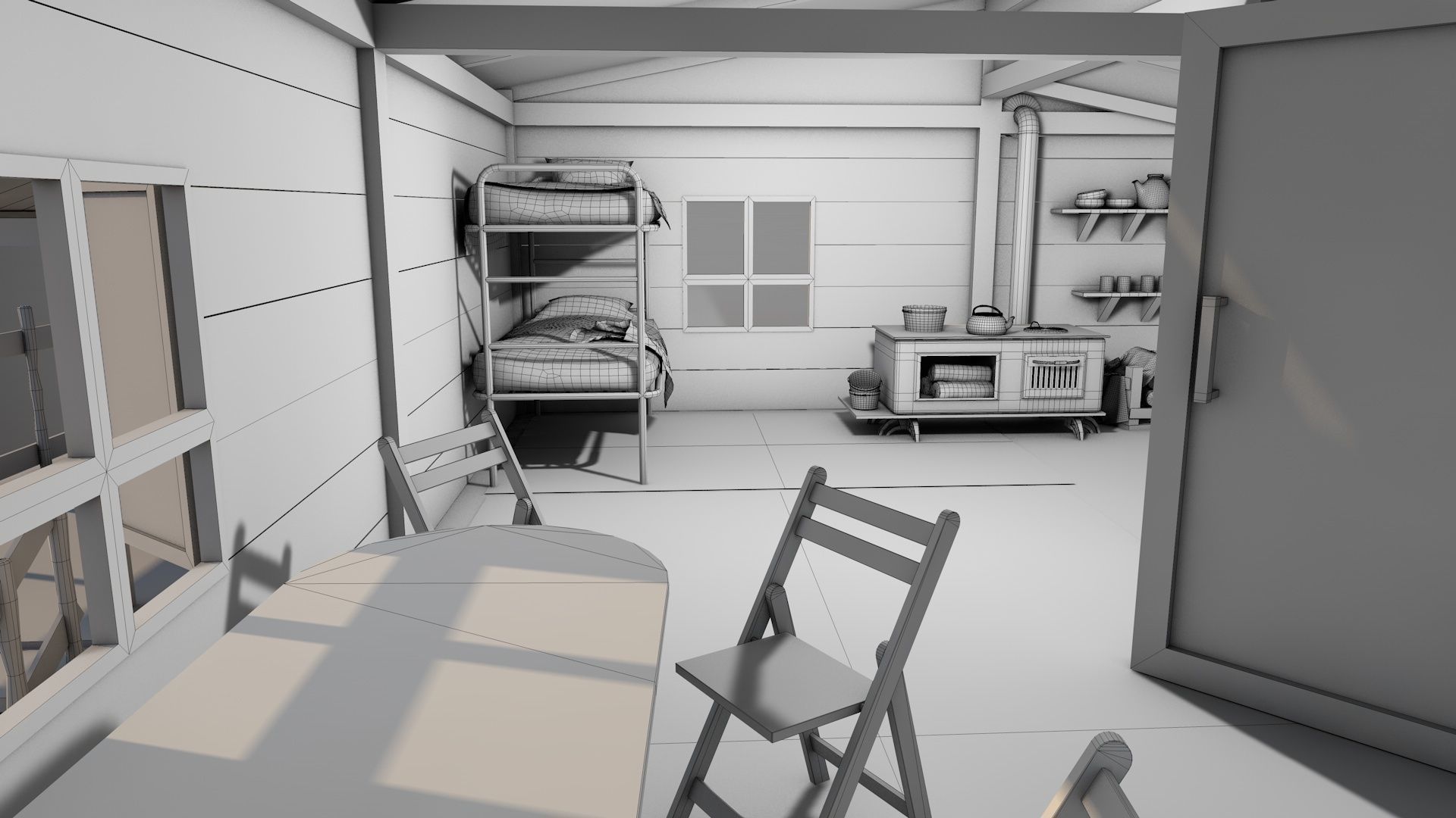 Arizona Desert Shack v3 3D model | CGTrader