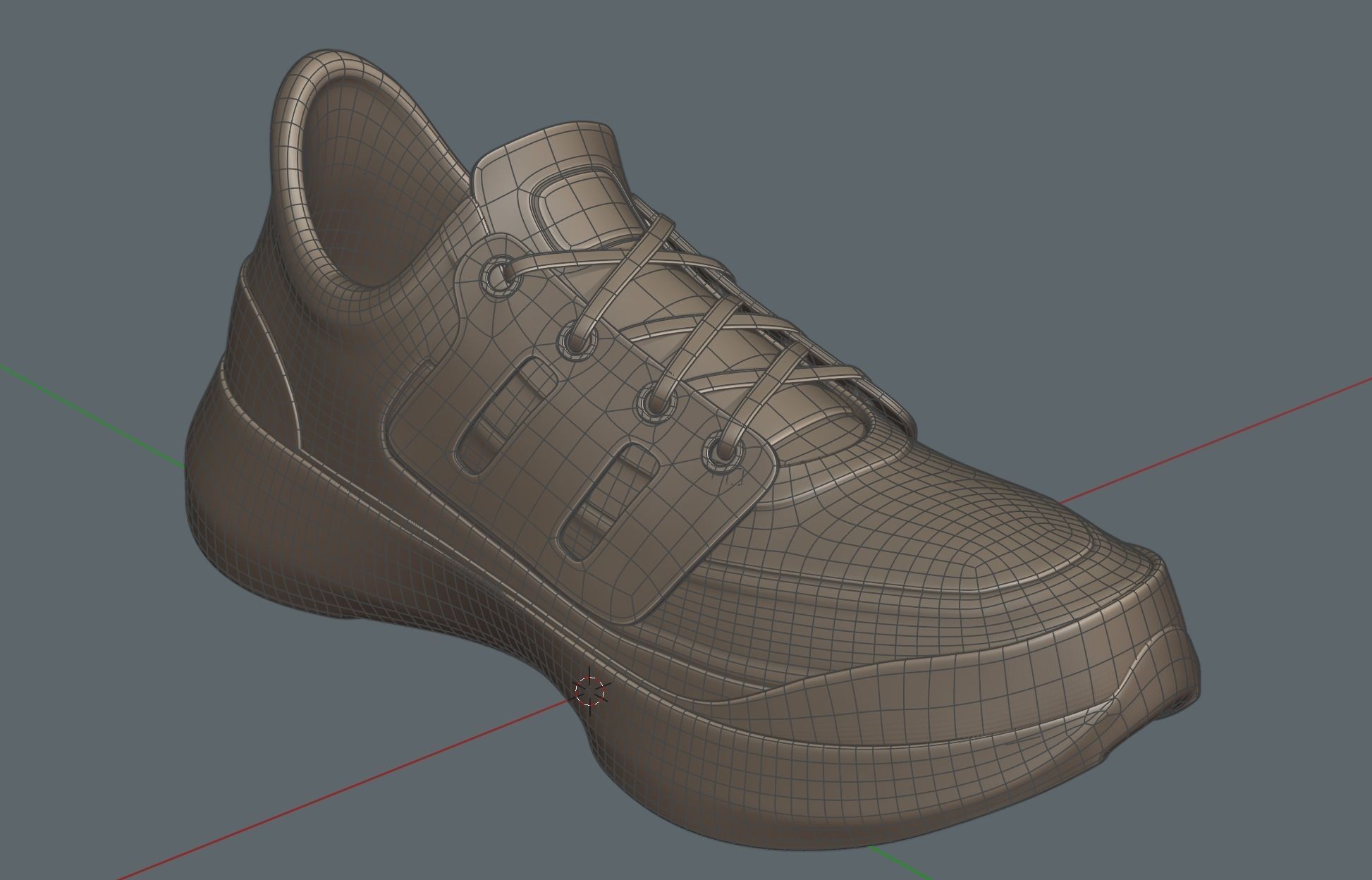 Basic shoe 01 free 3D model | CGTrader