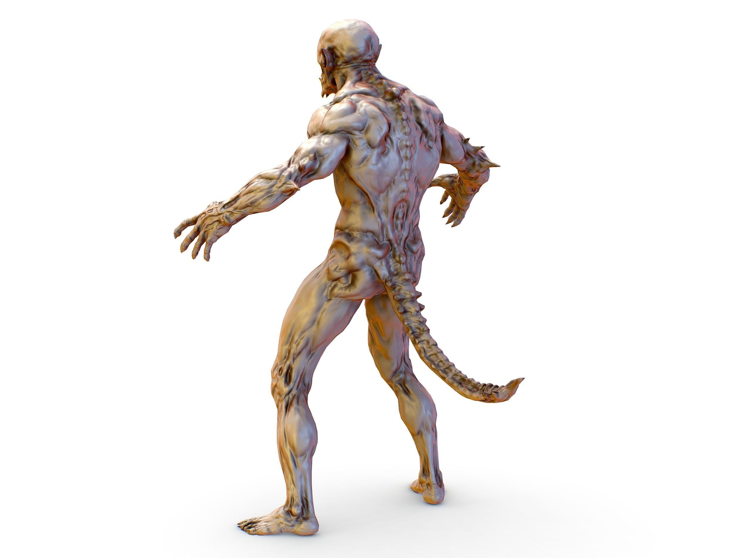 3D model LowPoly Monster Vampire IMP Succube VR / AR / low-poly | CGTrader