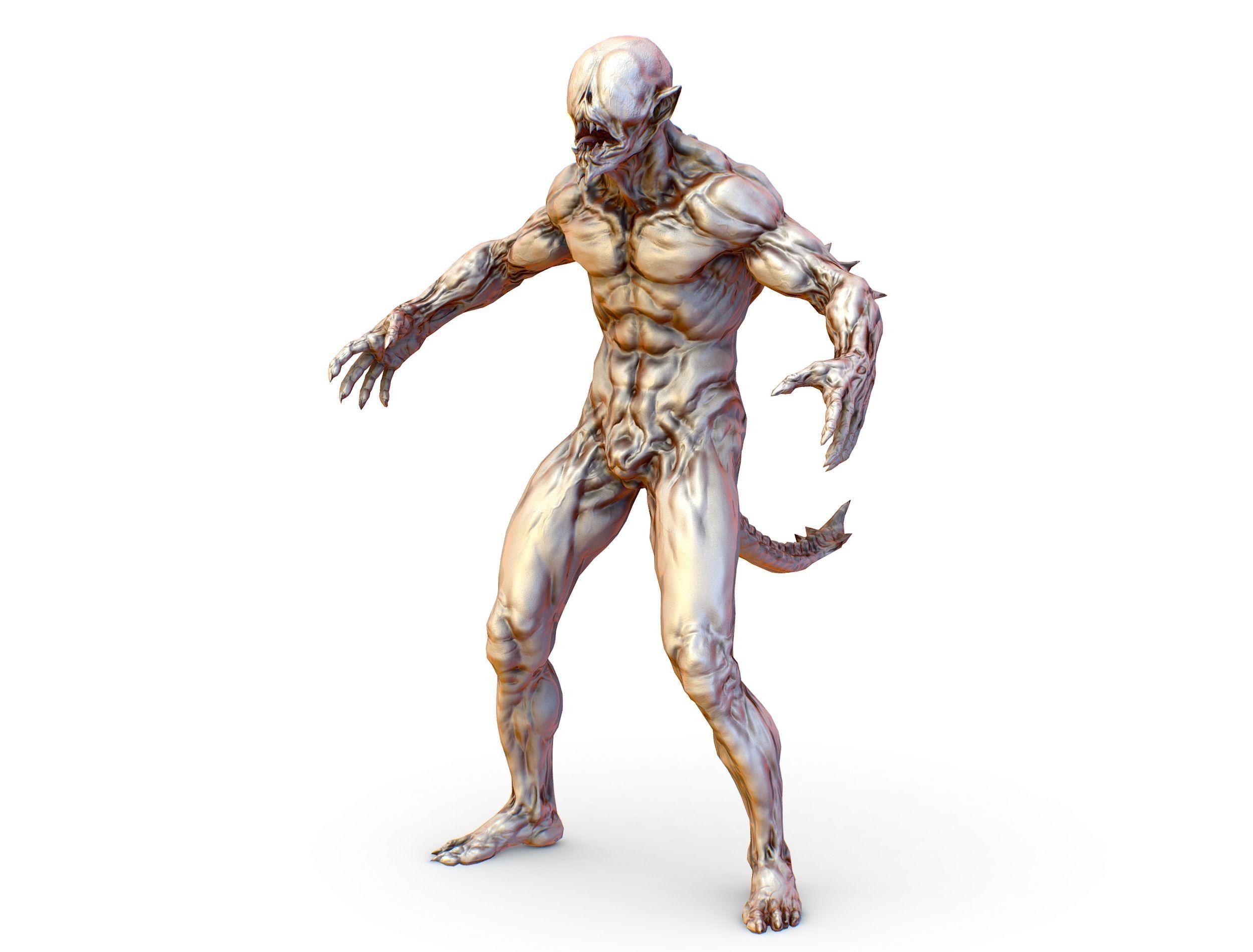 3D model LowPoly Monster Vampire IMP Succube VR / AR / low-poly | CGTrader